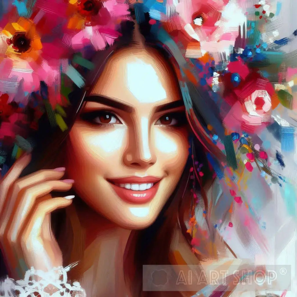 Beautiful model painting #3