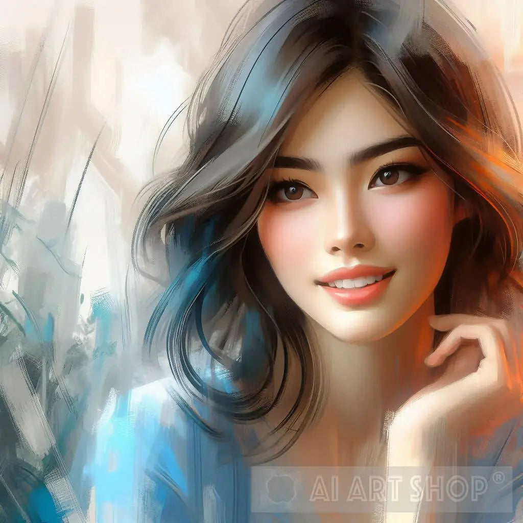 Beautiful model painting #31