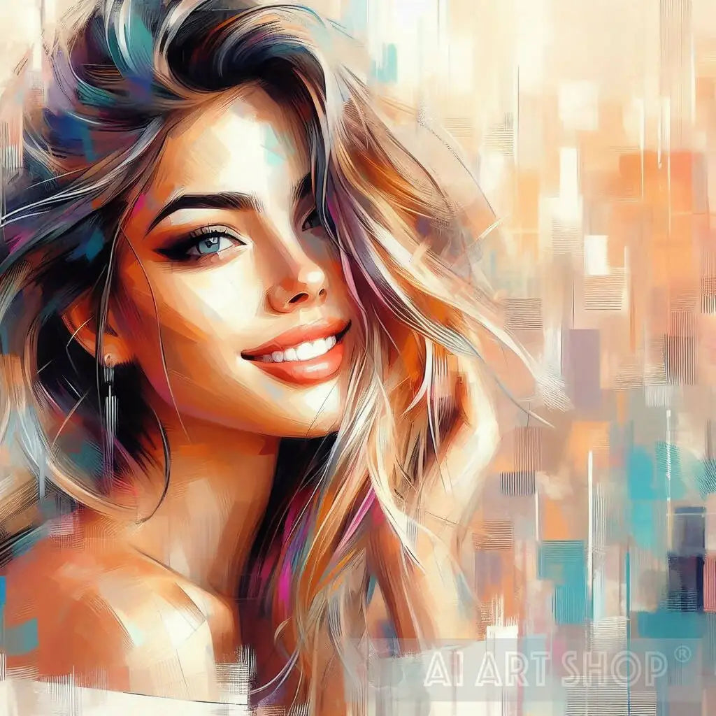 Beautiful model painting #32