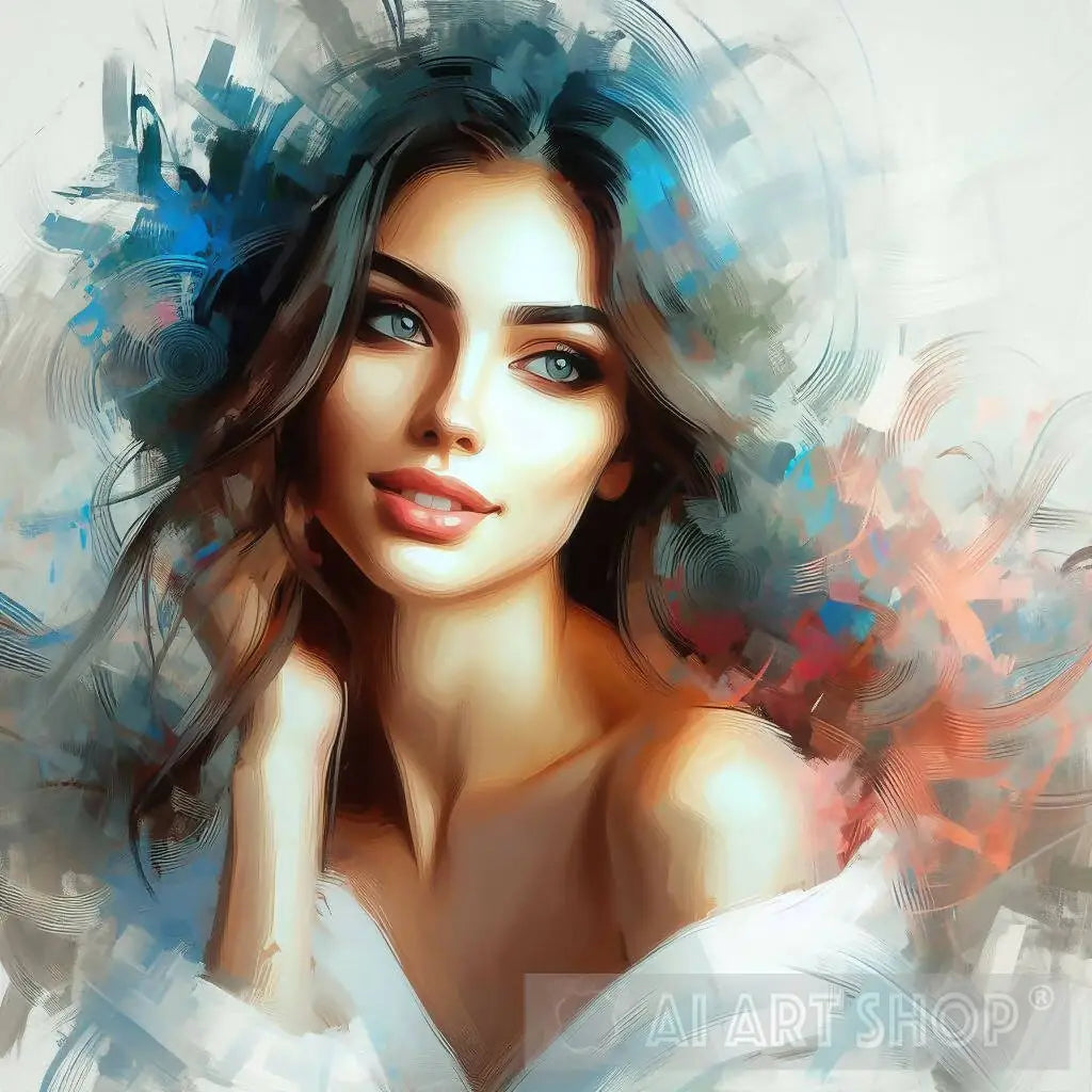 Beautiful model painting #37