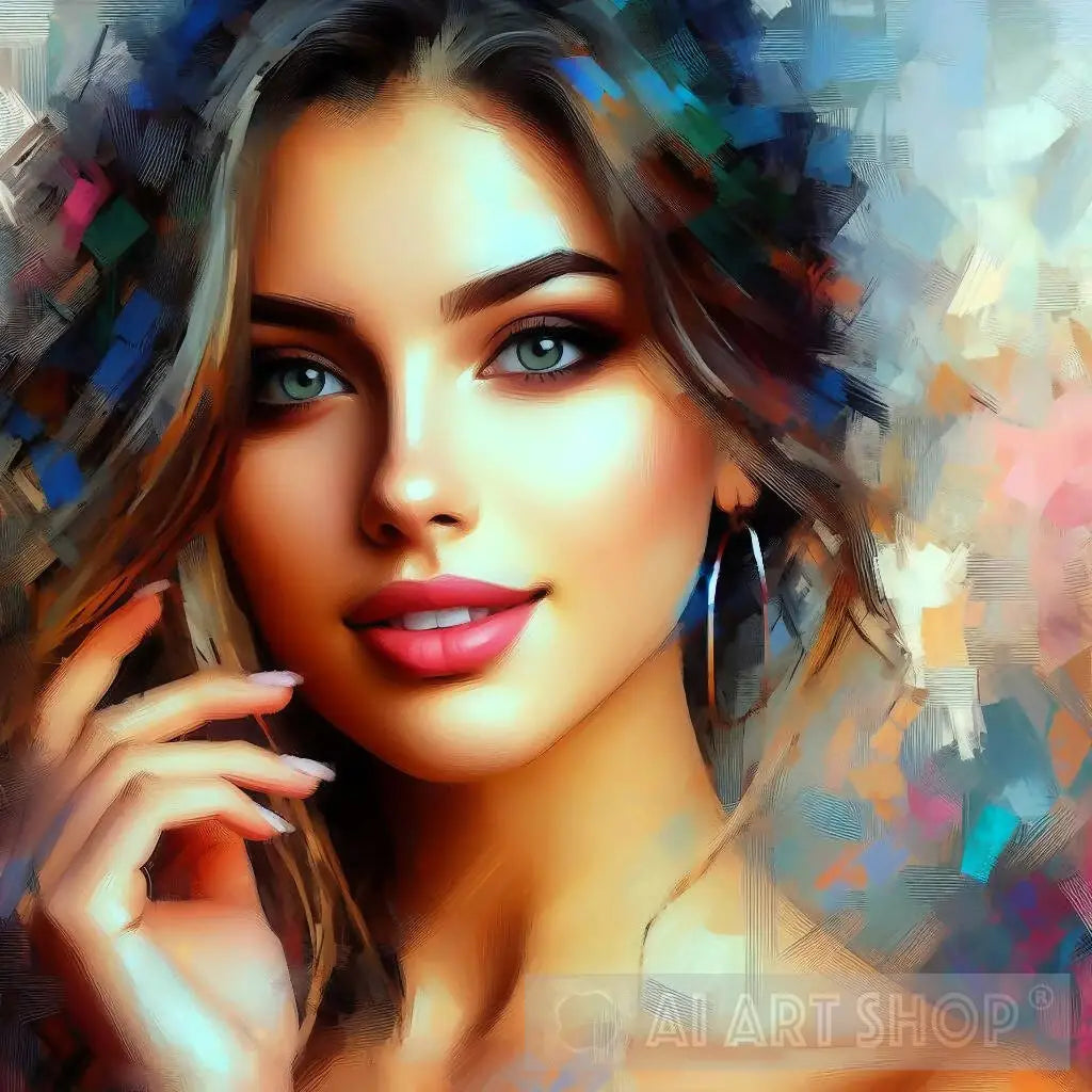 Beautiful model painting #38