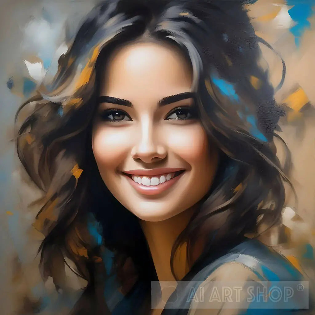 Beautiful model painting #41