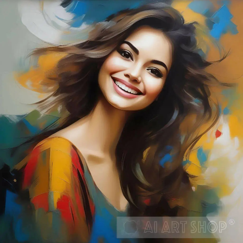 Beautiful model painting #42