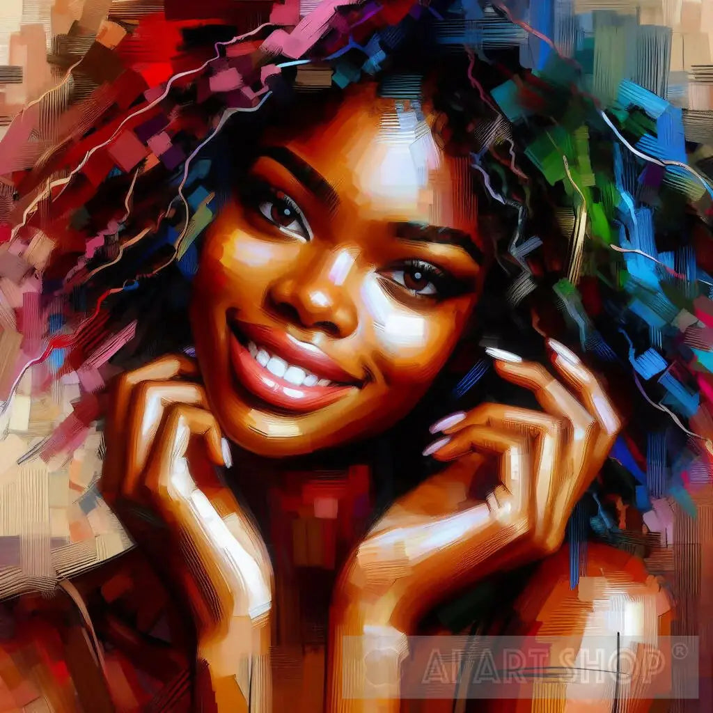 Beautiful model painting #45