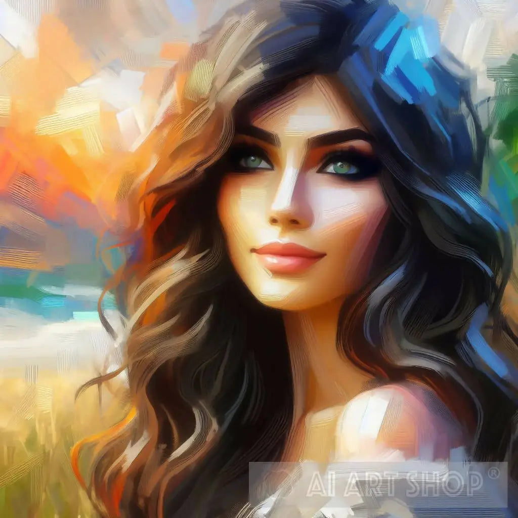 Beautiful model painting #47