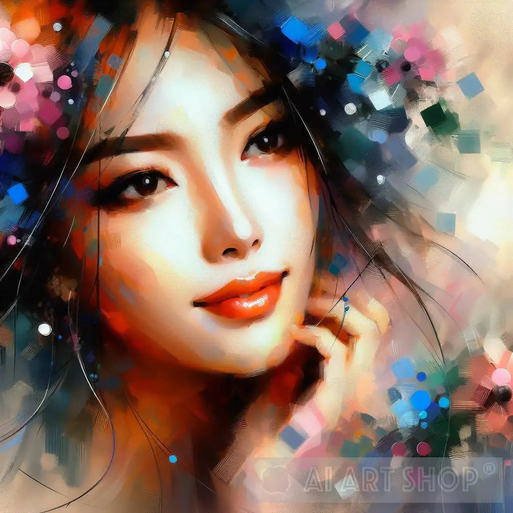 Beautiful model painting #48