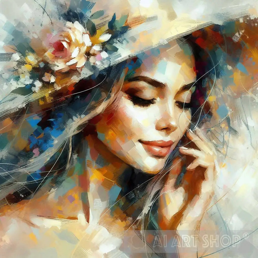 Beautiful model painting #50