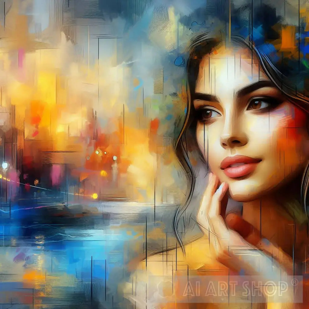 Beautiful model painting #7