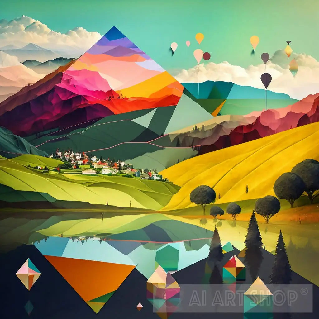 beautiful mountain view