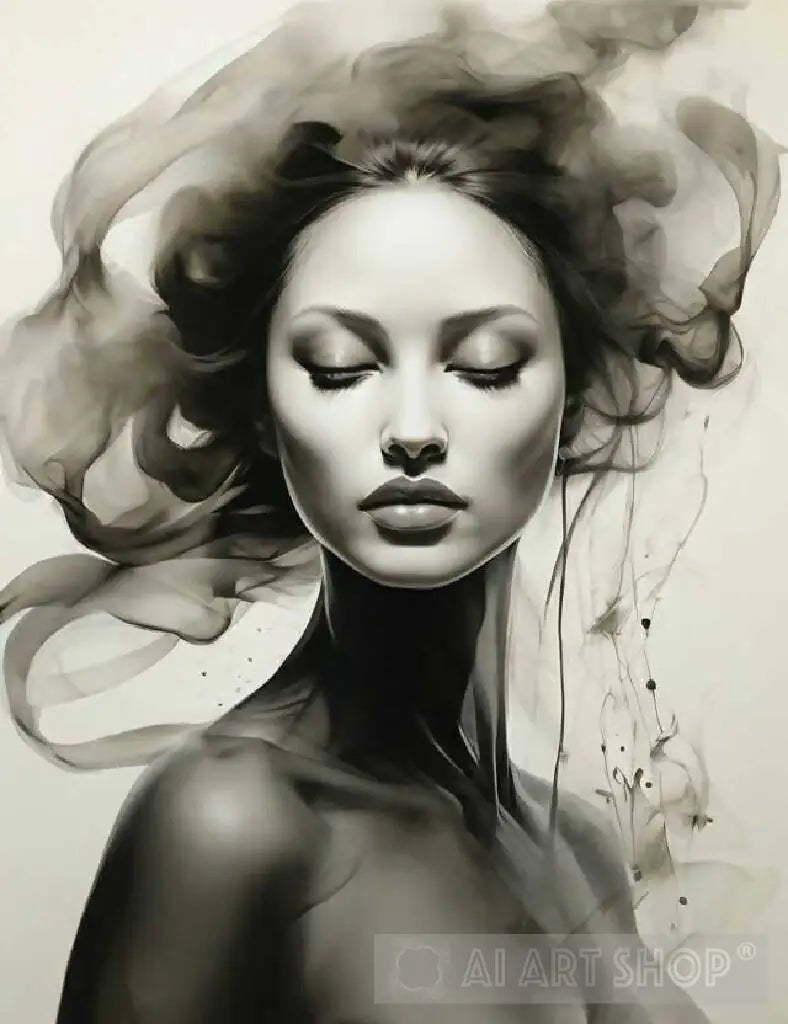 Beautiful smoke artwork