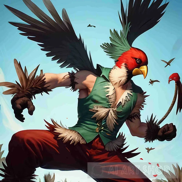 BirdMan Character 1st Concept