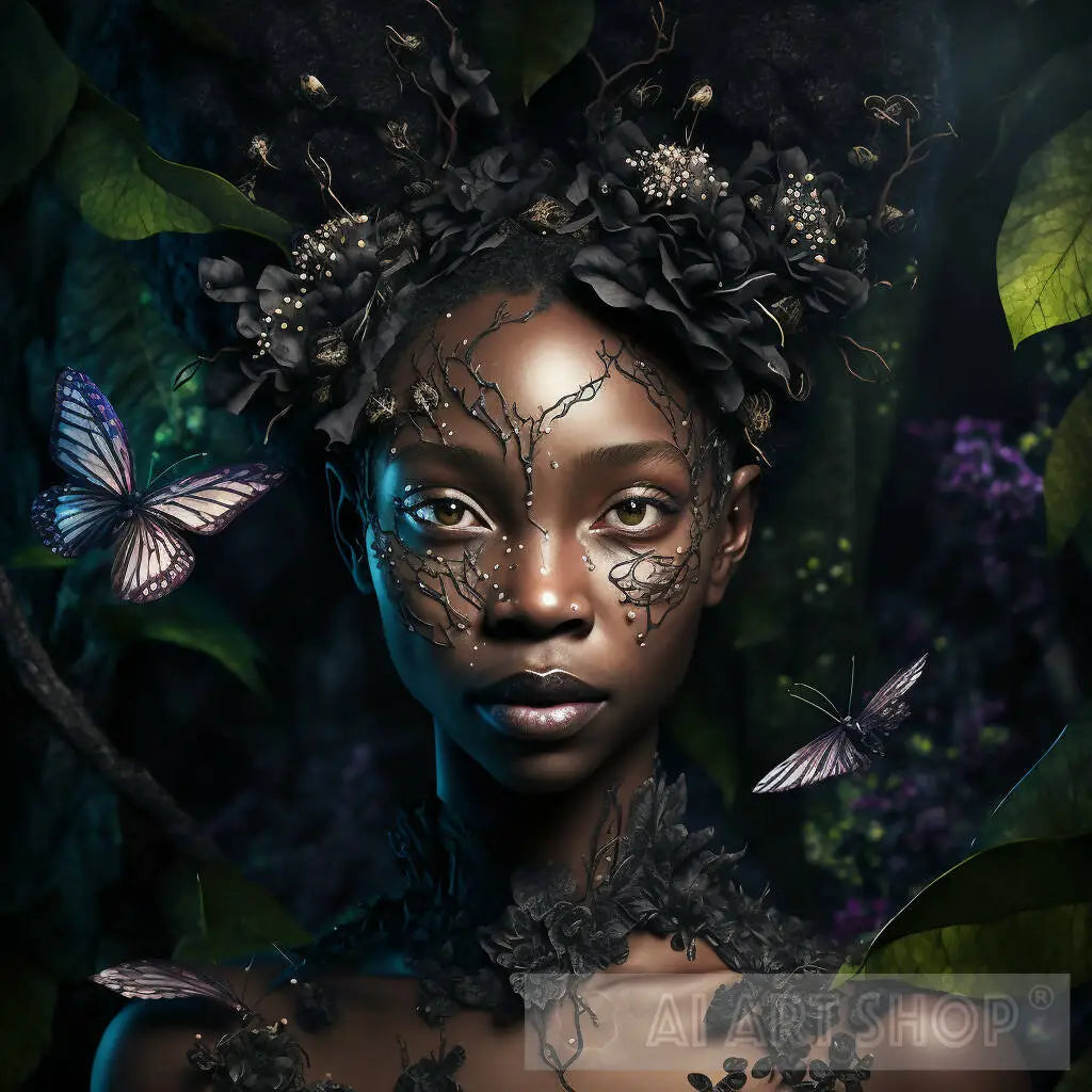Black American Fairy Girls