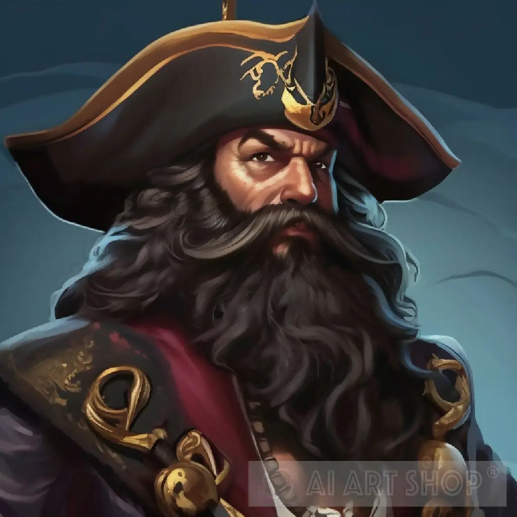 Black Beard Pirate