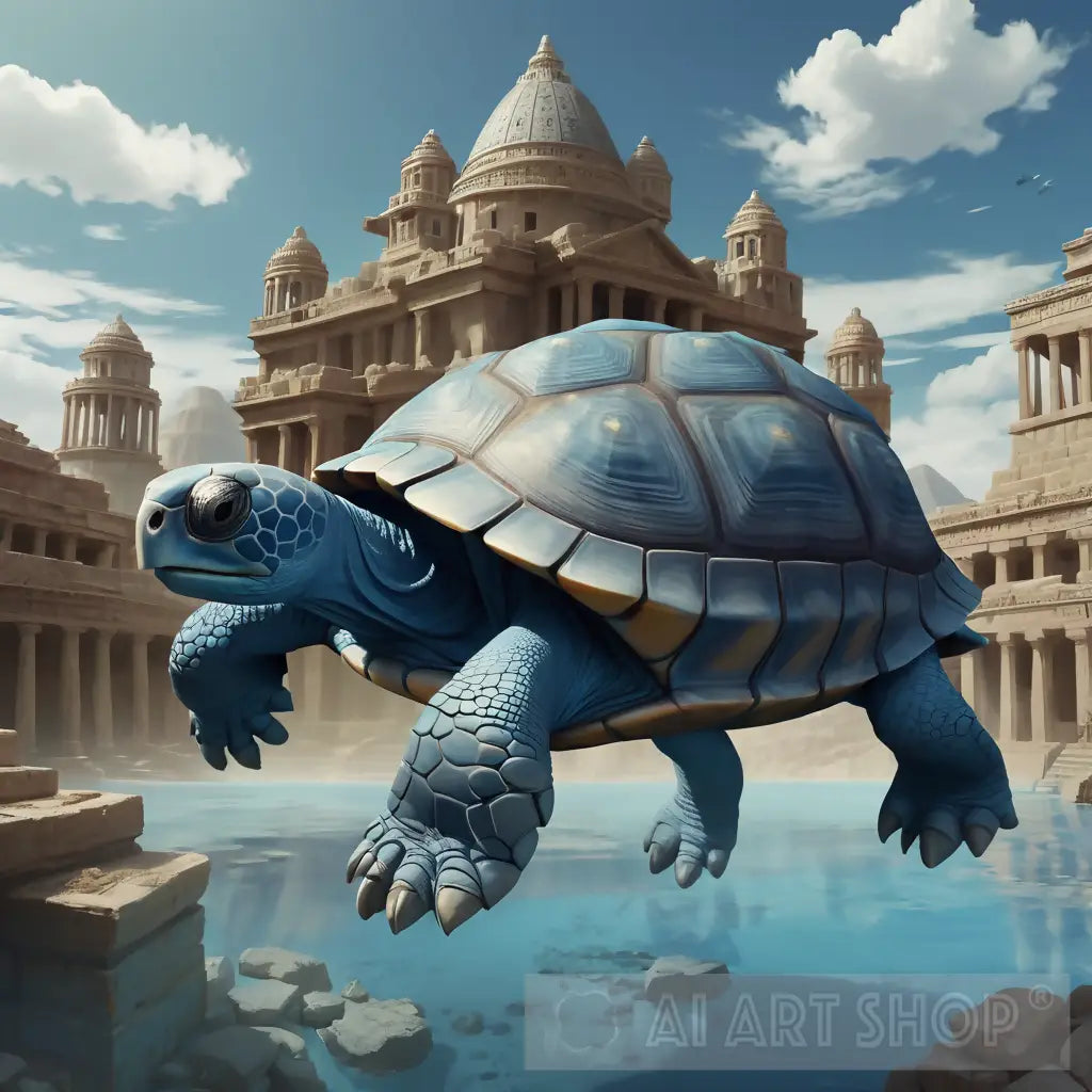 Blue turtle