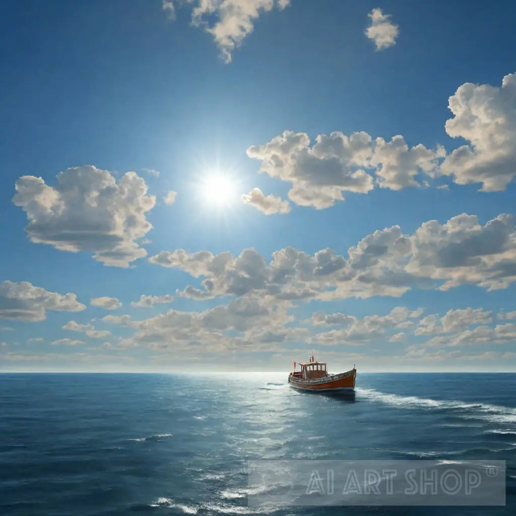 Boat and sea