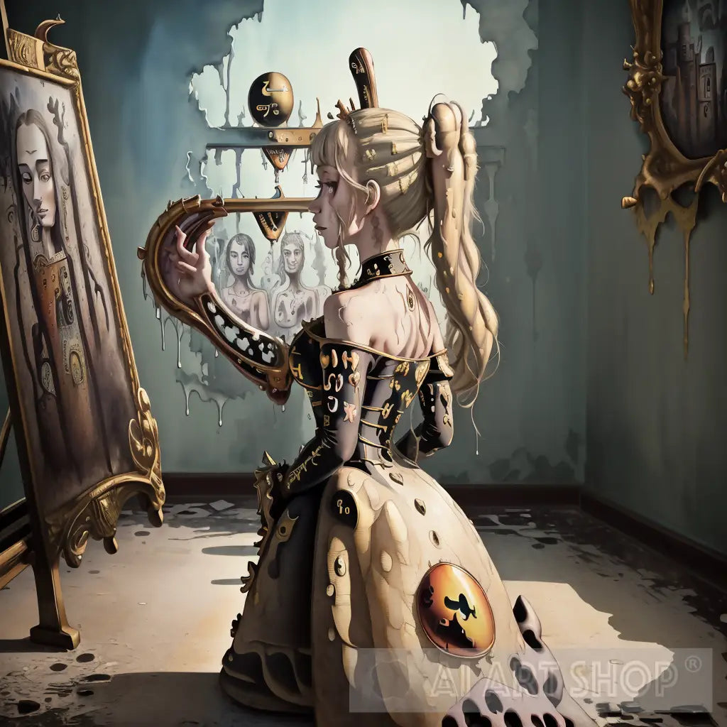 Surrealism, Surreal, Girl, Portrait