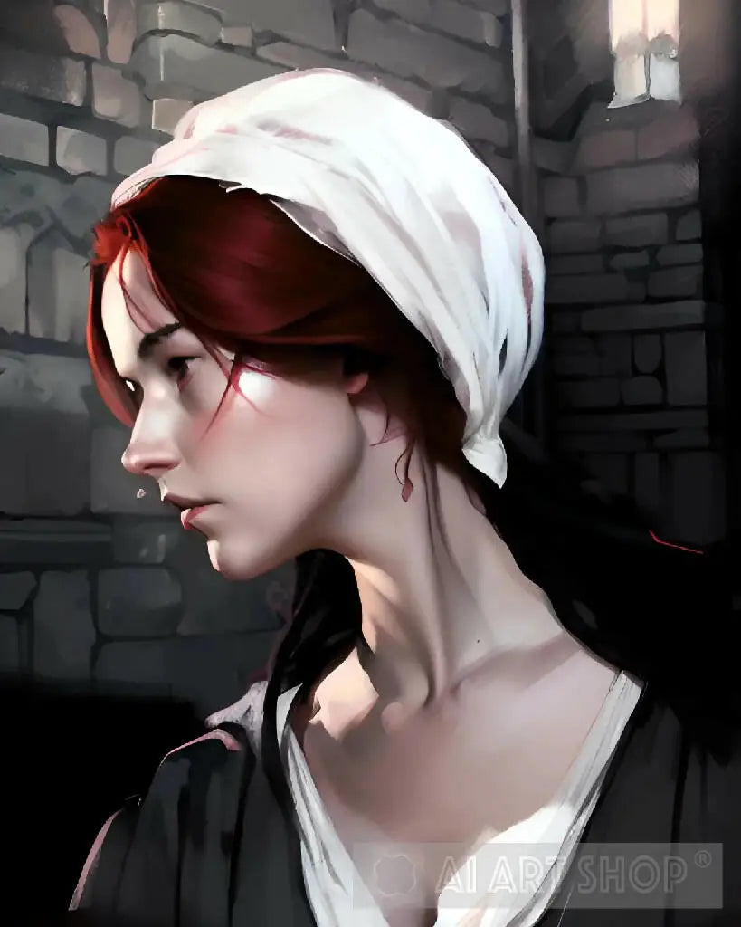 portrait, Bridget Bishop, witchy, witch, Salem