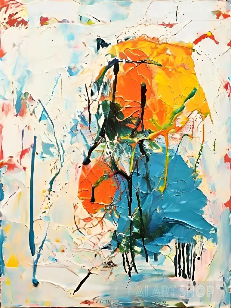 Burst of Joy - Abstract Painting