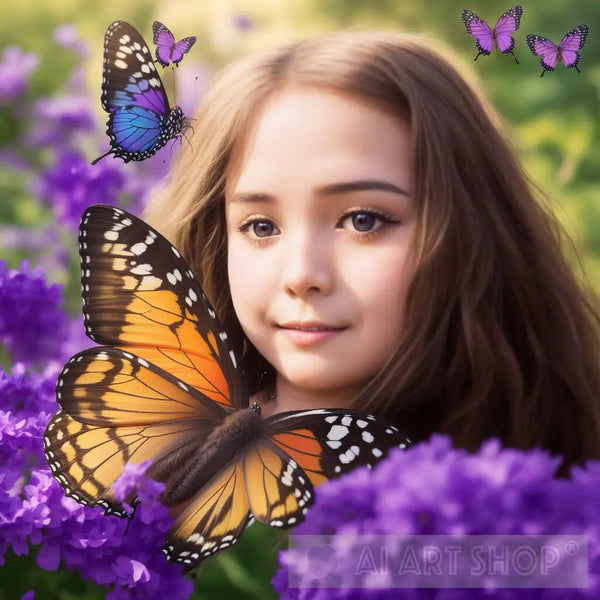 Butterfly girl,butterfly,Flowers,Rose girl,nature