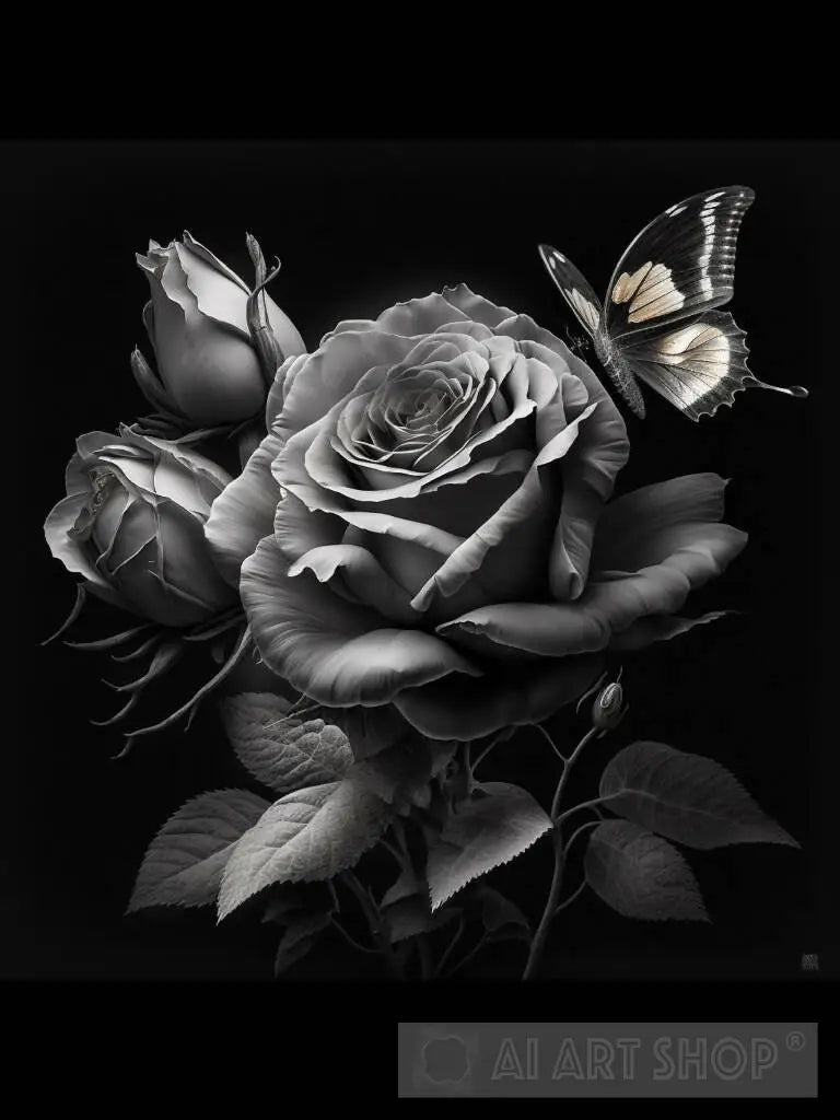 Butterfly rose