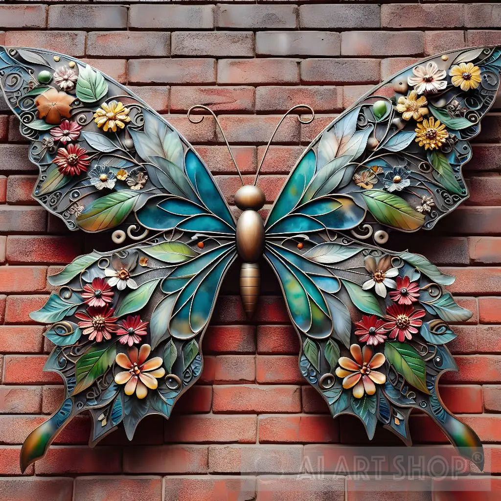 Butterfly Wall Art, Nature-inspired Decor, Delicate Beauty, Flutter...