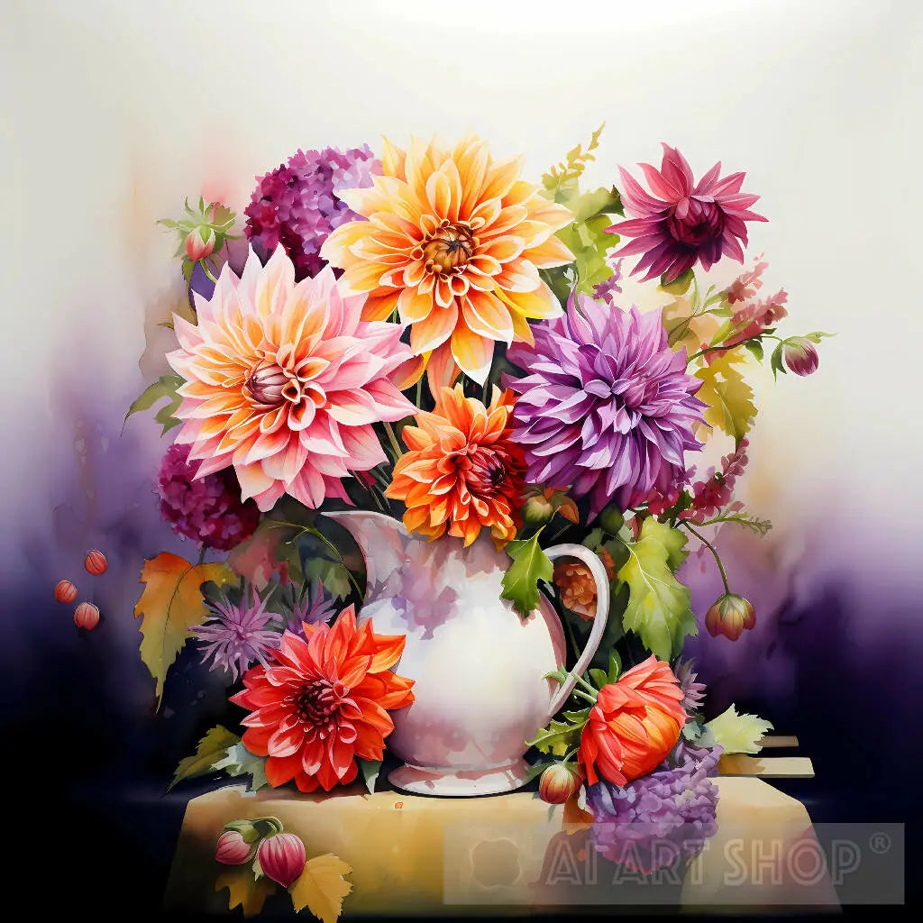 Capturing Ephemeral Beauty: Ethereal Dahlia