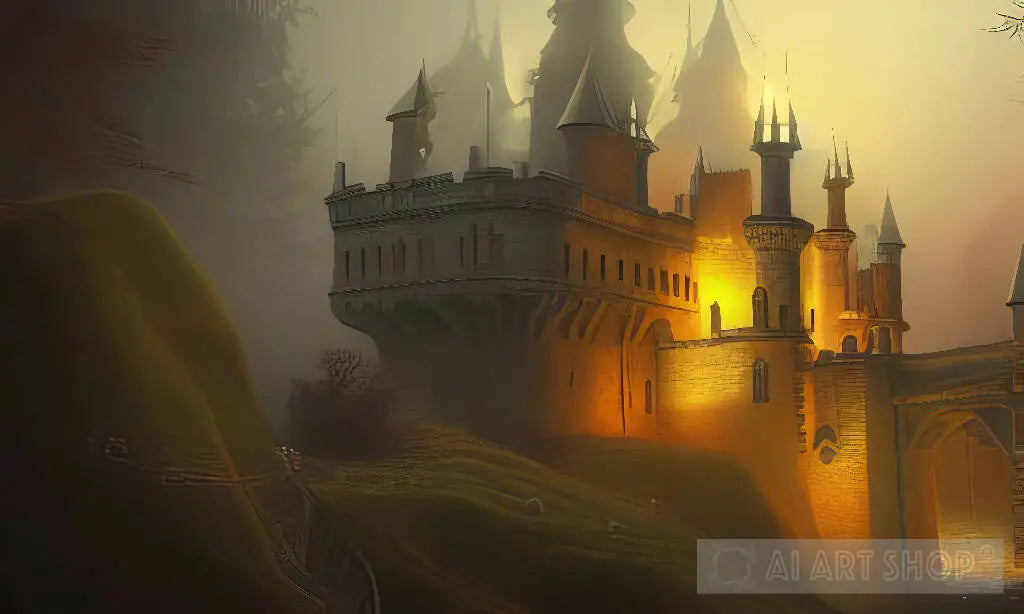 Castle on the hillside