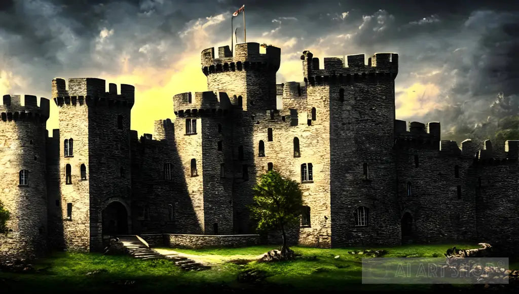 Medieval Castles,AI Art,Castles of the Middle Ages