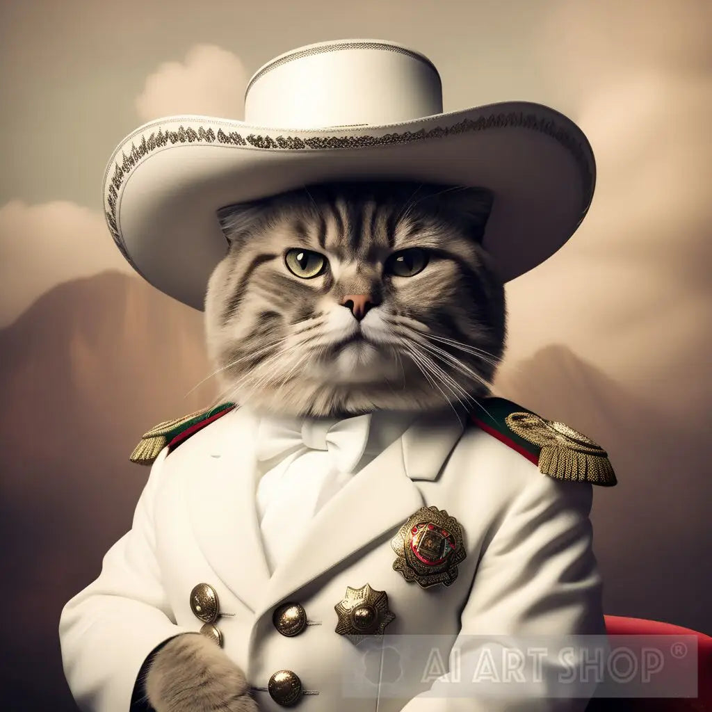 Cat as president of Mexico.