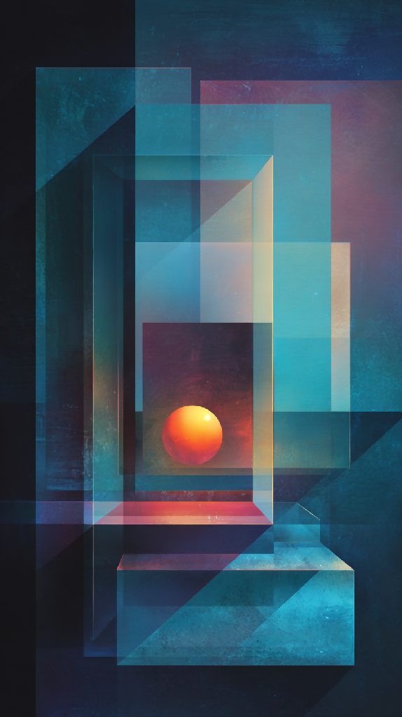 Abstract Continuum – A Digital Futuristic Geometry and Cosmic Space