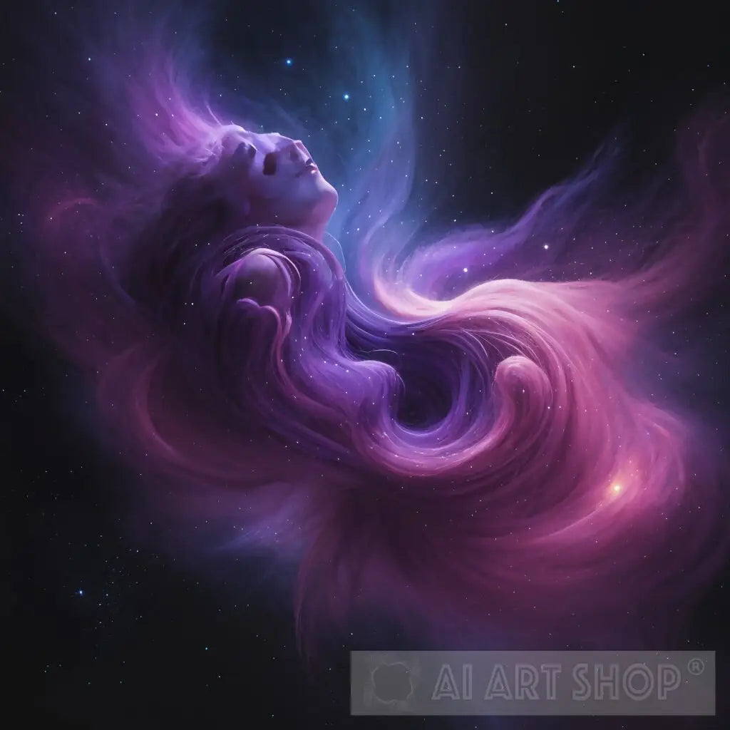 Celestial Nebula 3D Form
