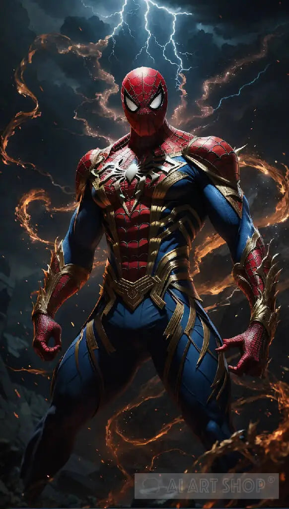 AI, Superhero Art