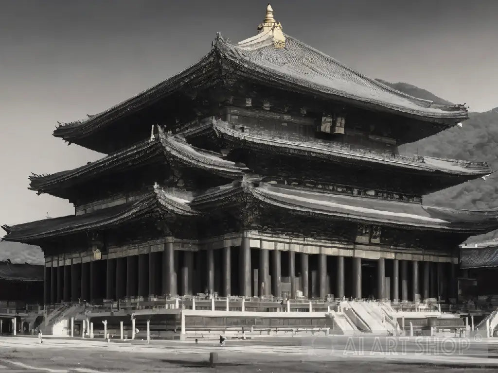 Chinese Old architectural view.