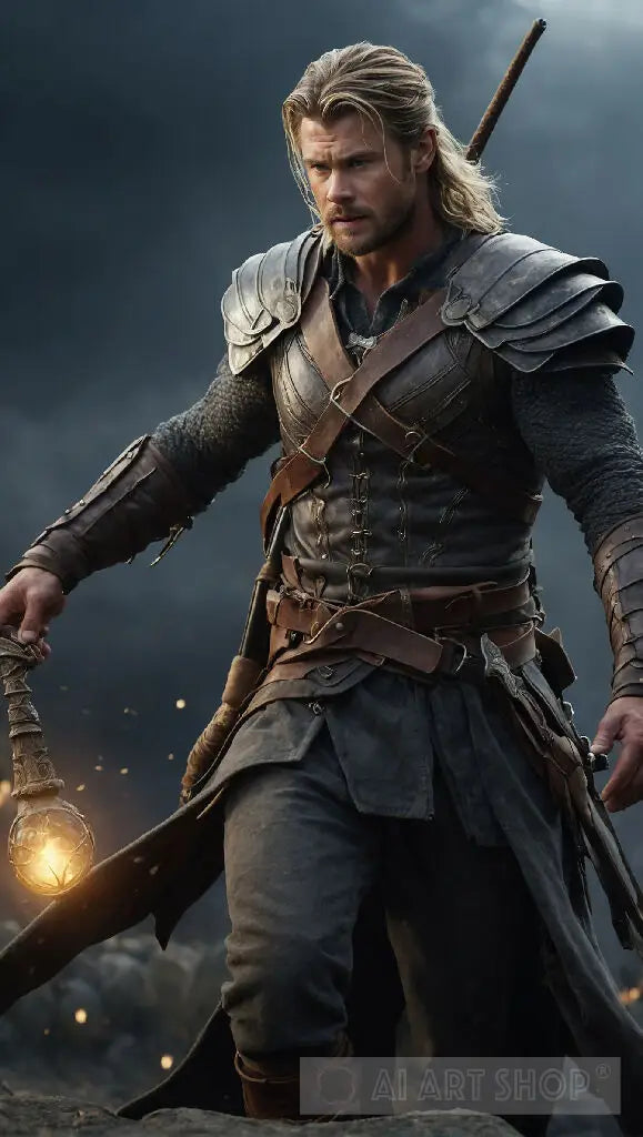 Chris hemsworth from the huntsman winter's war