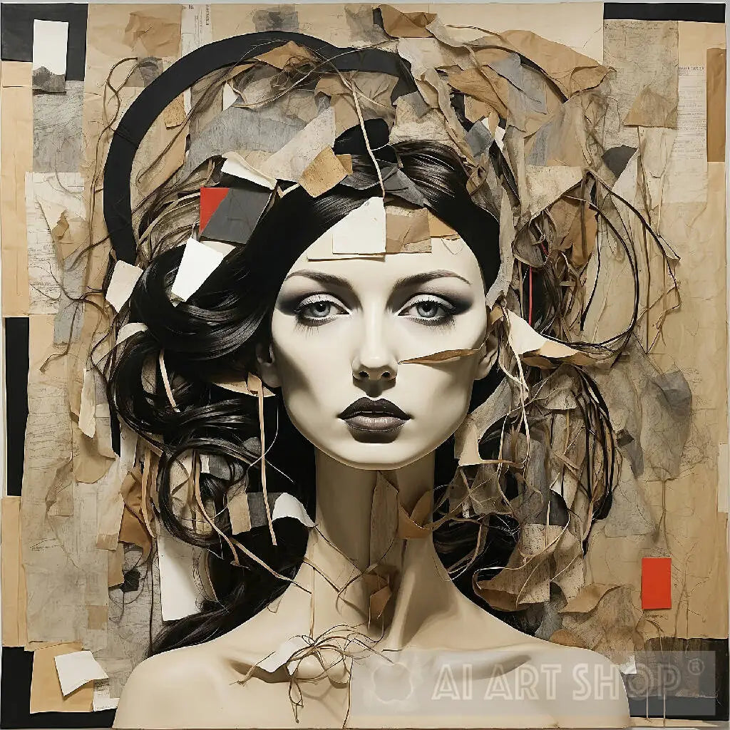 Chromatic Havoc: The Tapestry of Feminine Disarray