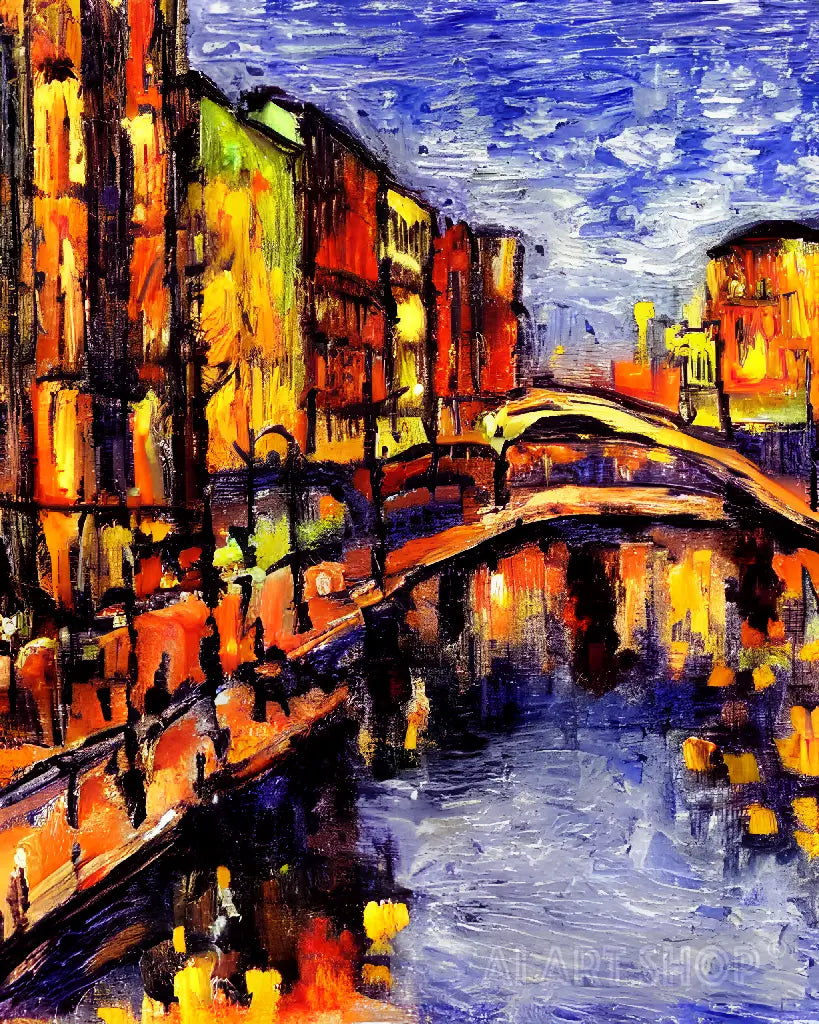 City beyond the river