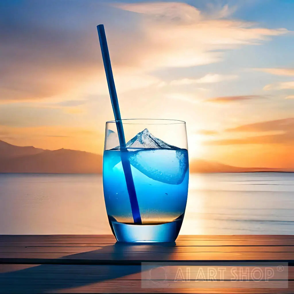 Hot summer cold drink
