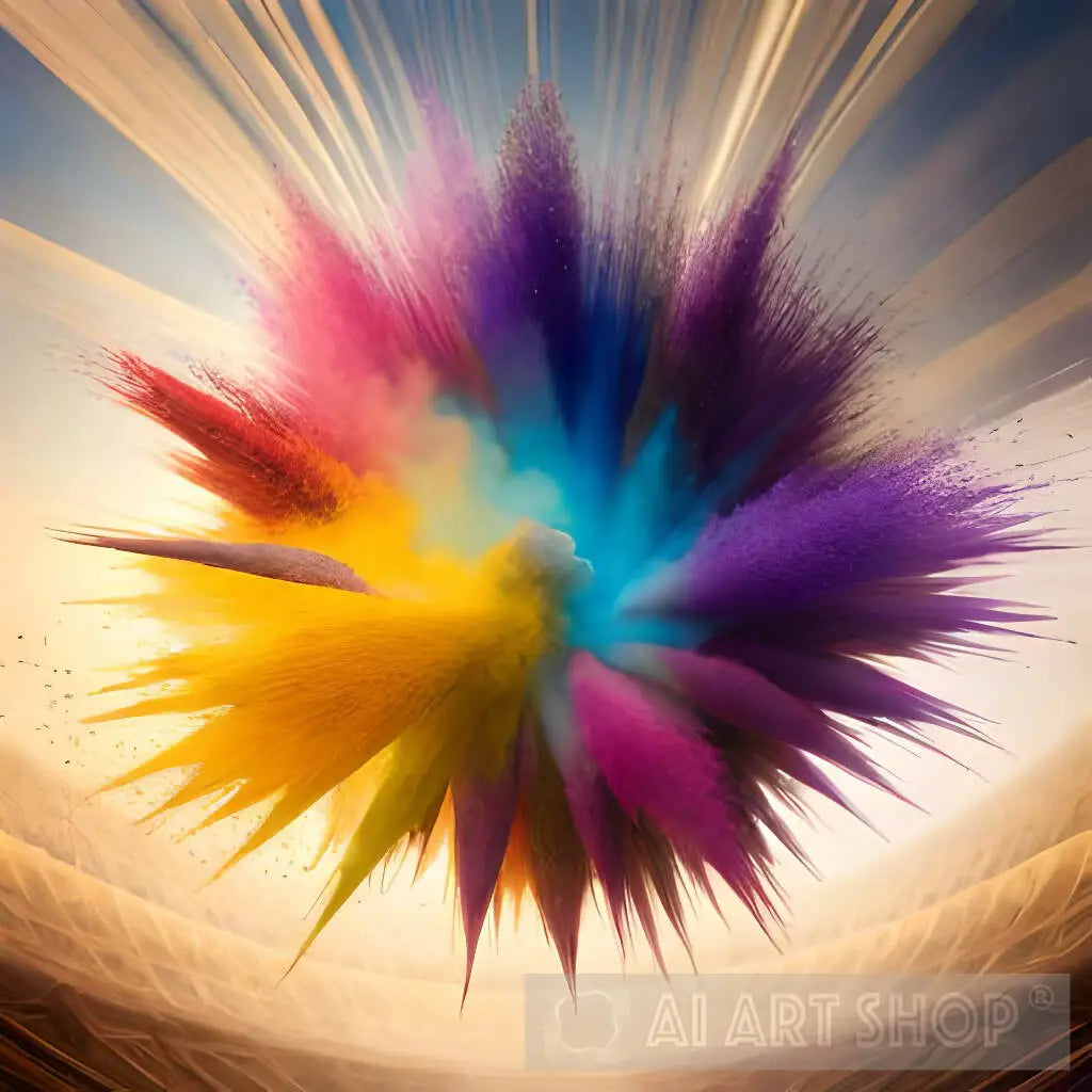 Colorful Painting - Color of life