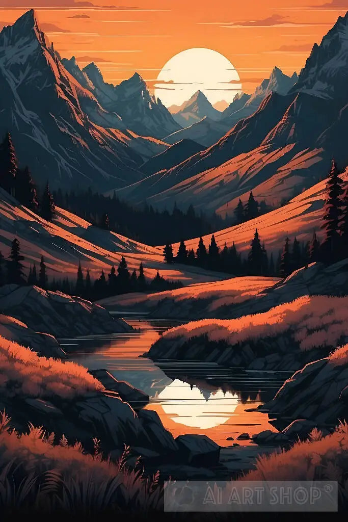 Comfortable landscape