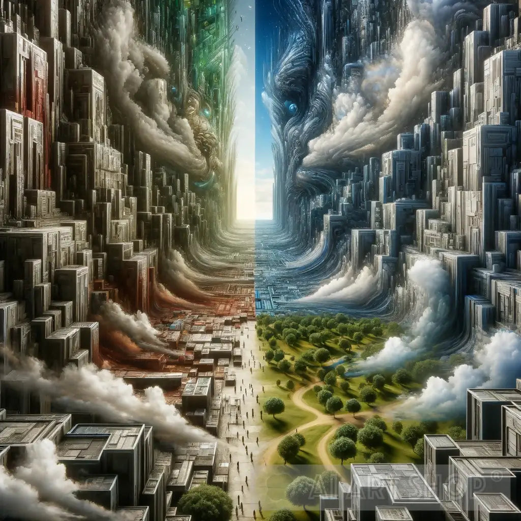 landscapes, realities, abstract paths, disturbia