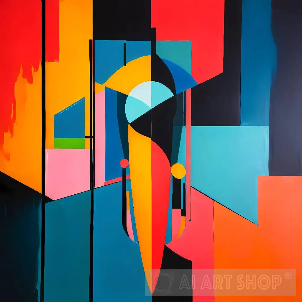 Collecters Edition, Abstract Art, Convergence, Rare Piece