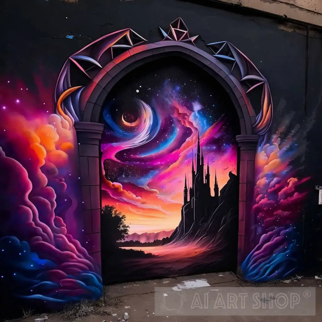 Cosmic drop, heavens gates and hells flames-fever dream: series #13