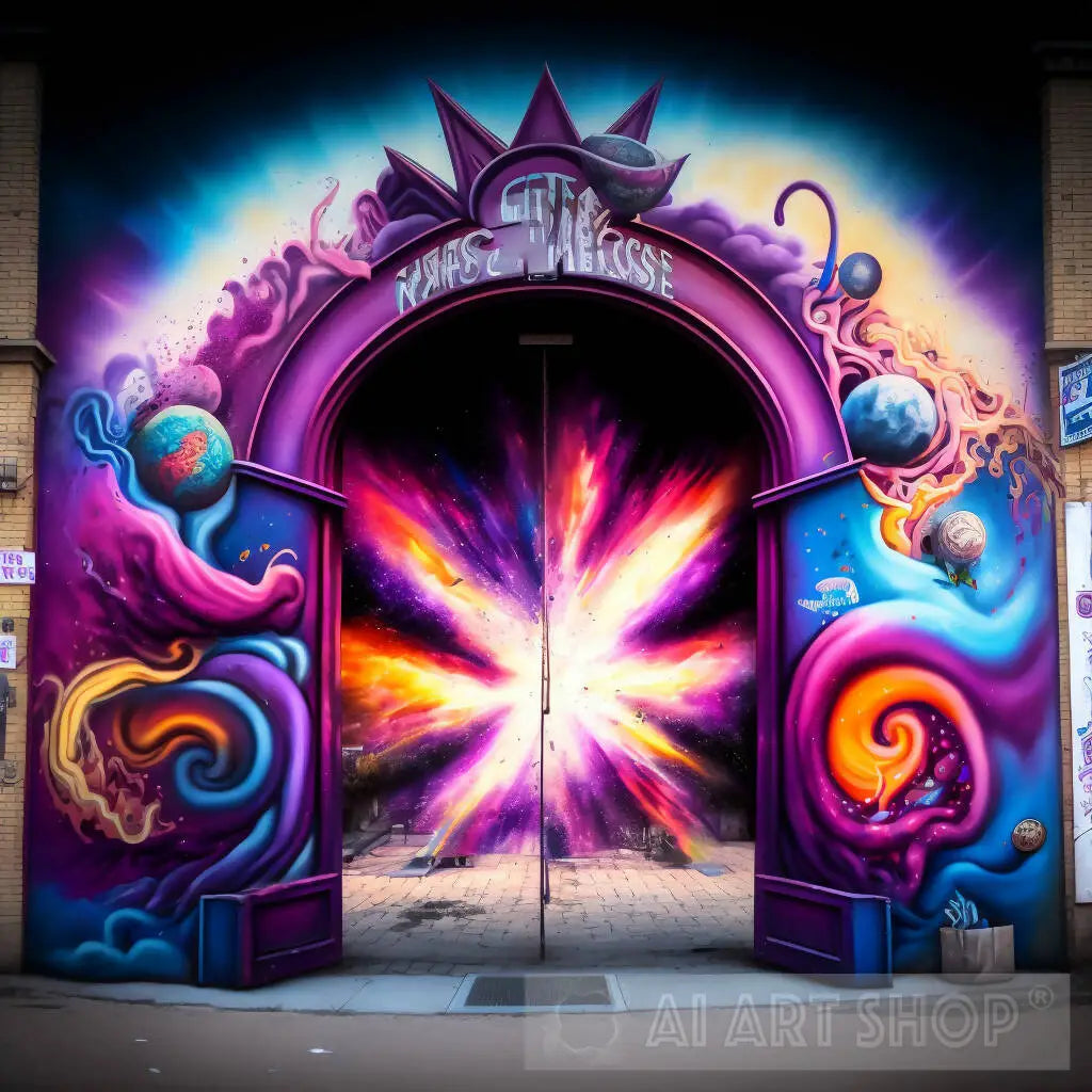 Cosmic drop, heavens gates and hells flames-fever dream: series #3