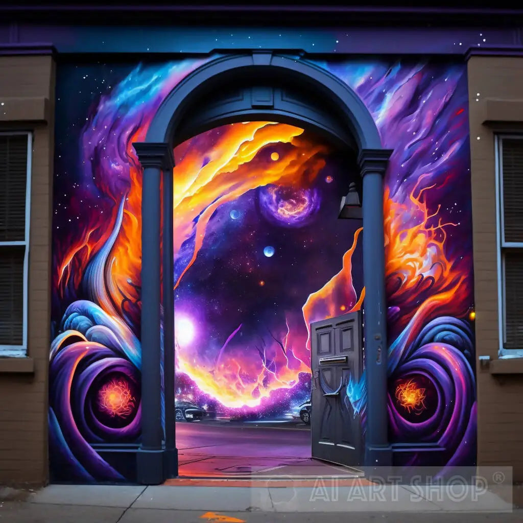 Cosmic drop, heavens gates and hells flames-fever dream: series #4