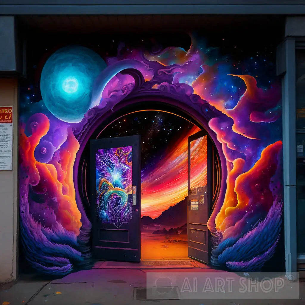 Cosmic drop, heavens gates and hells flames-fever dream: series #5