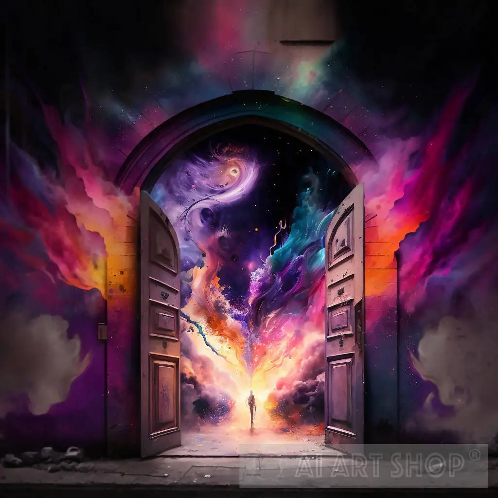 Cosmic drop, heavens gates and hells flames-fever dream: series #8
