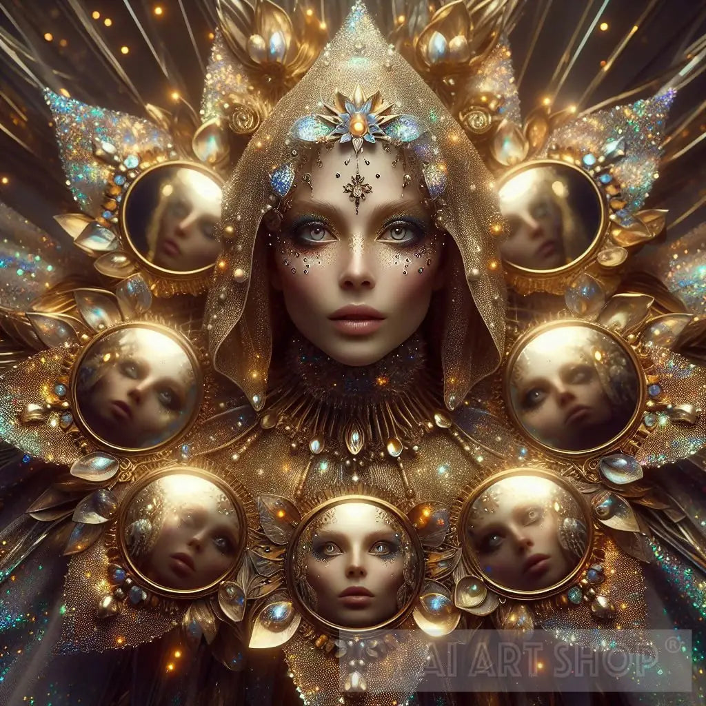 Cosmic Illuminators: Chronicles of the Radiant Deities