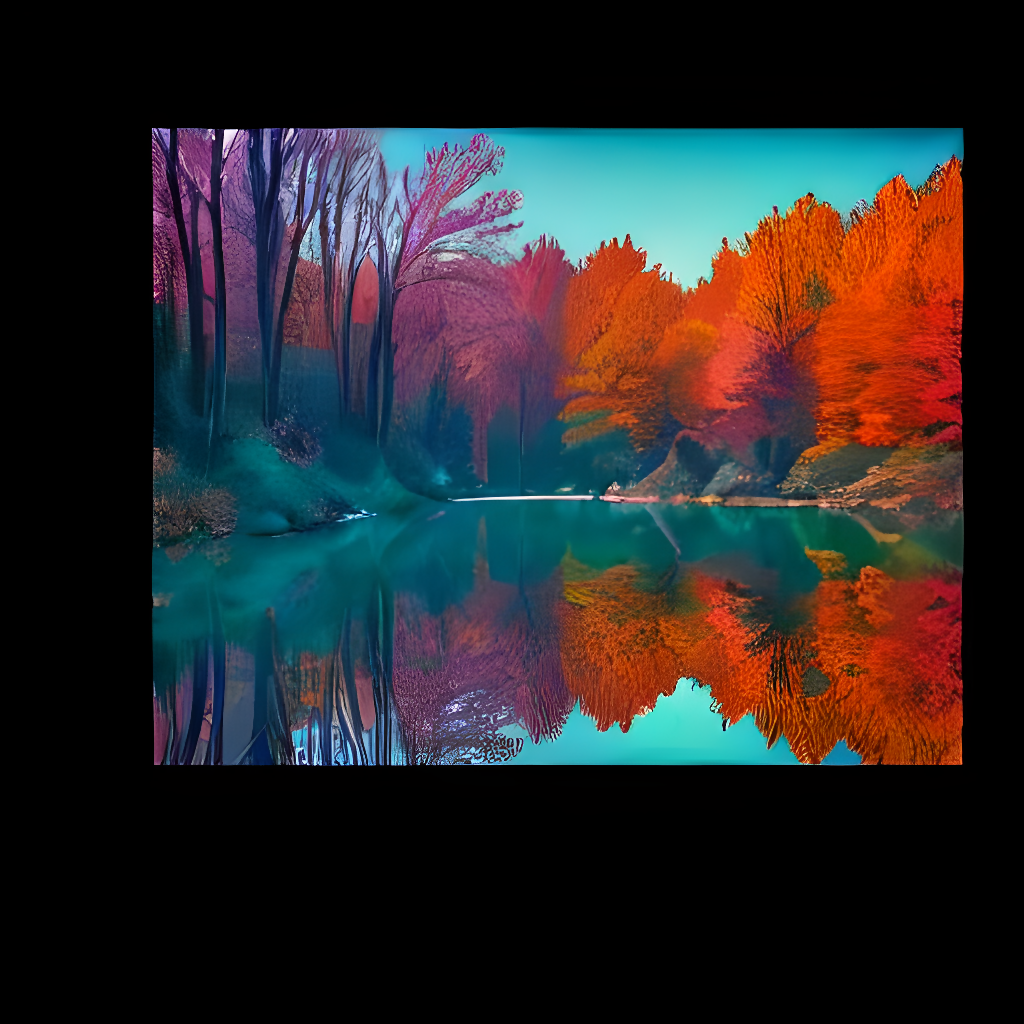 Reflections of colour