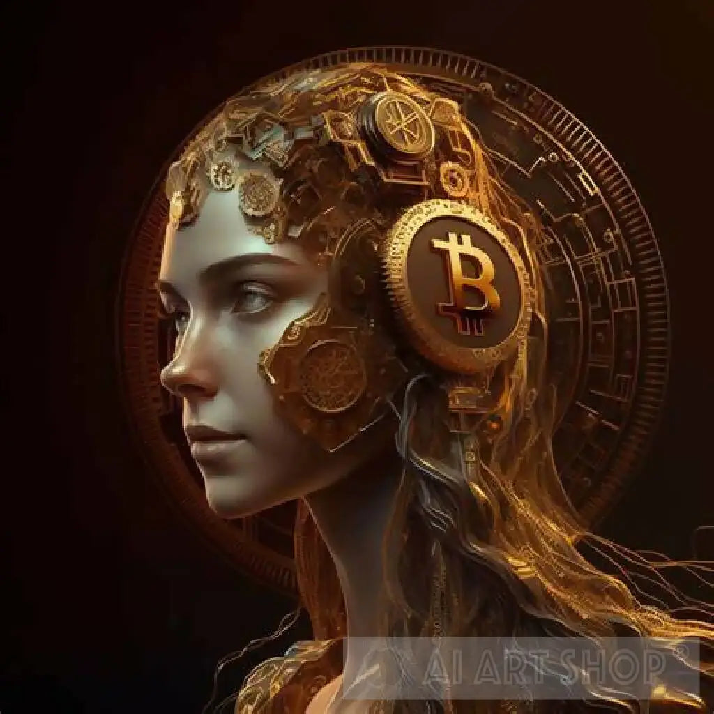 crypto bitcoin woman