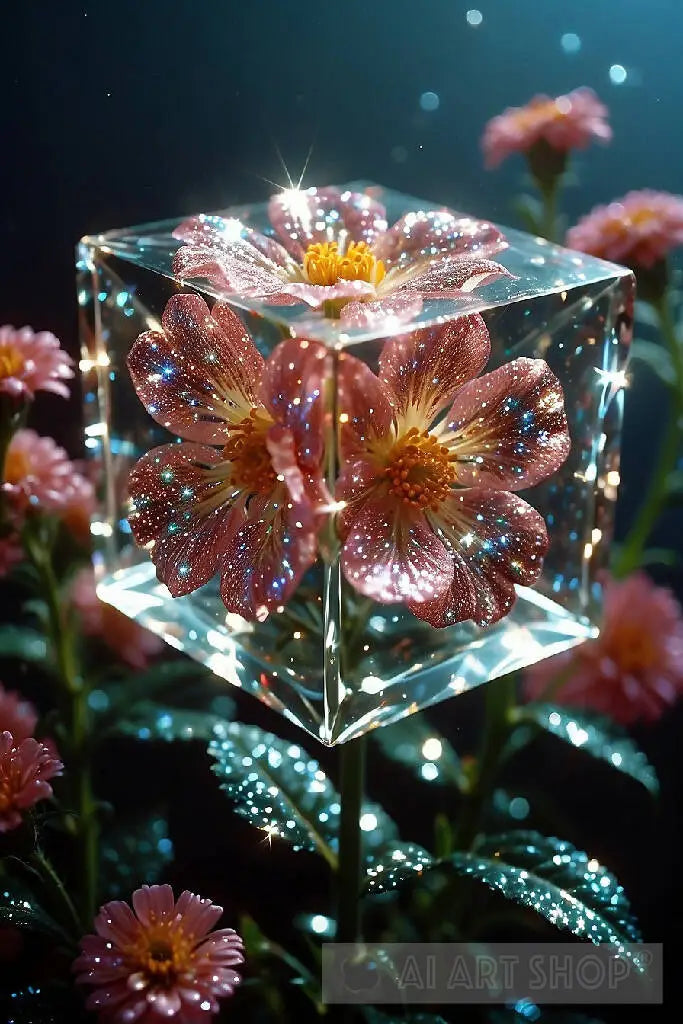 Cube flower